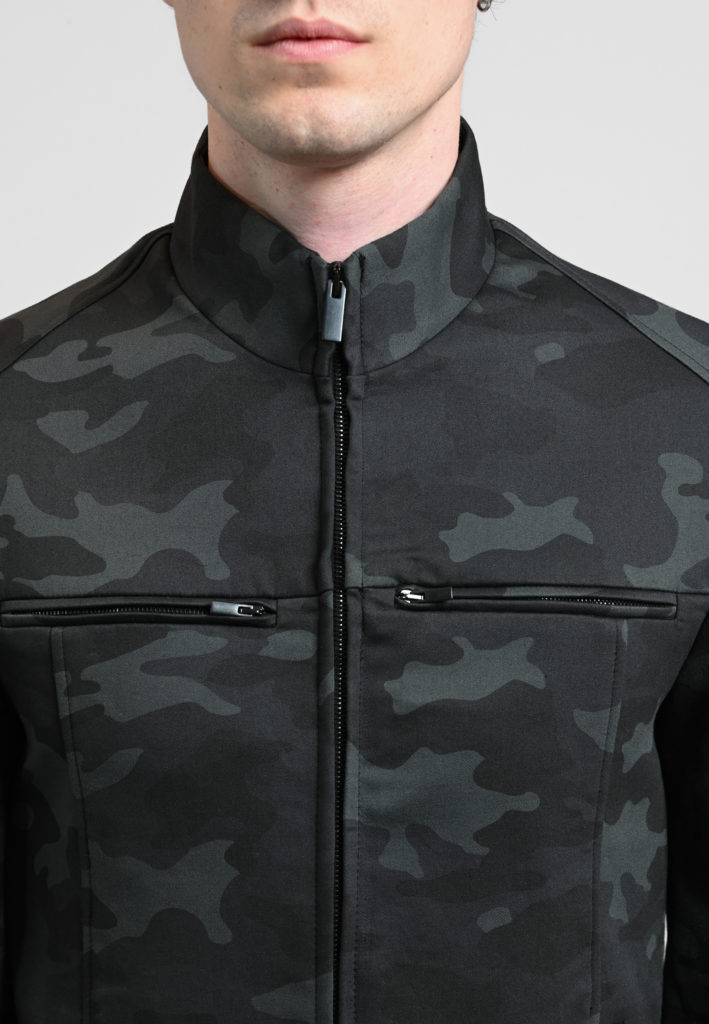 MATORE T DARK CAMO JACKET - Pierre Talamon