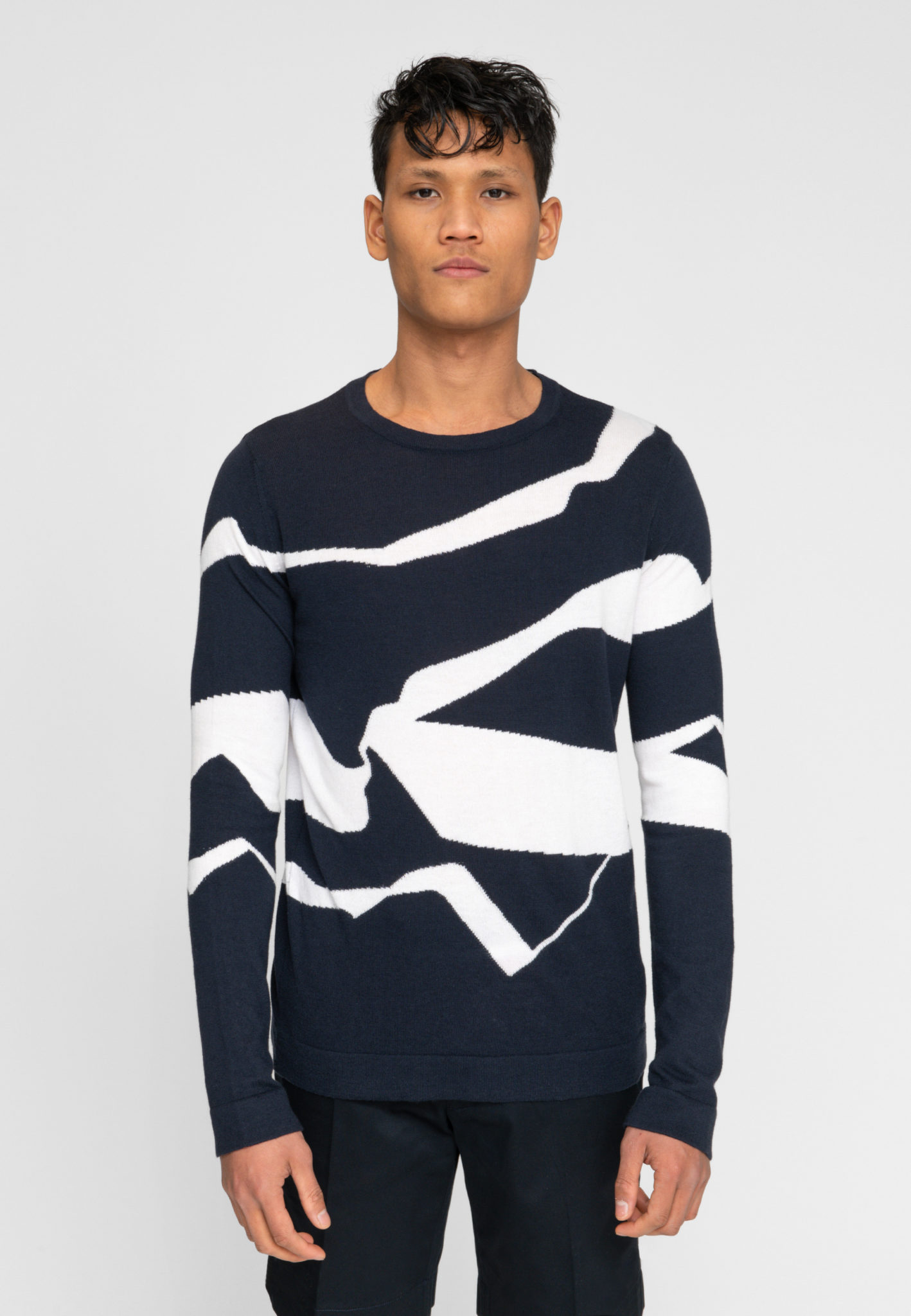 PULL SMASH BLEU MARINE - Pierre Talamon