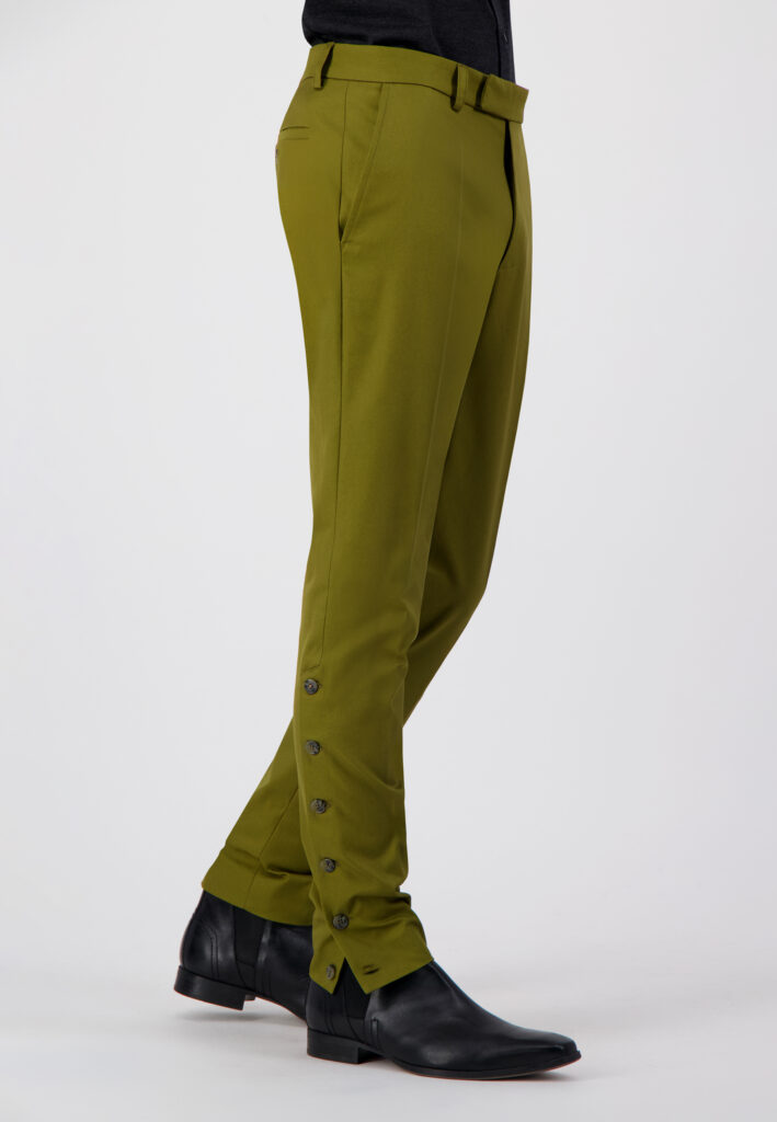 KHAKI JUMP TROUSERS - Pierre Talamon